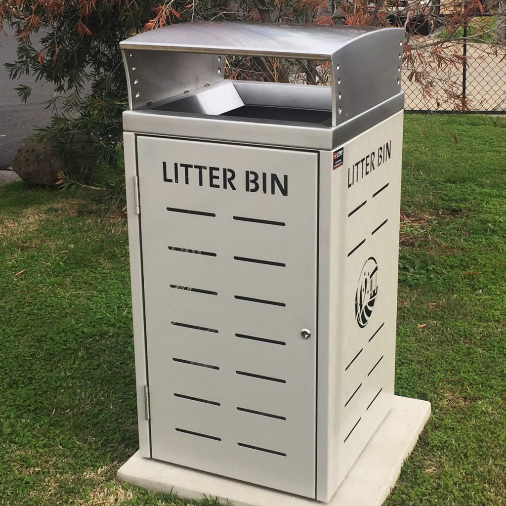 Whittlesea II Recycling Bin | Urban Design Group | Park Furniture