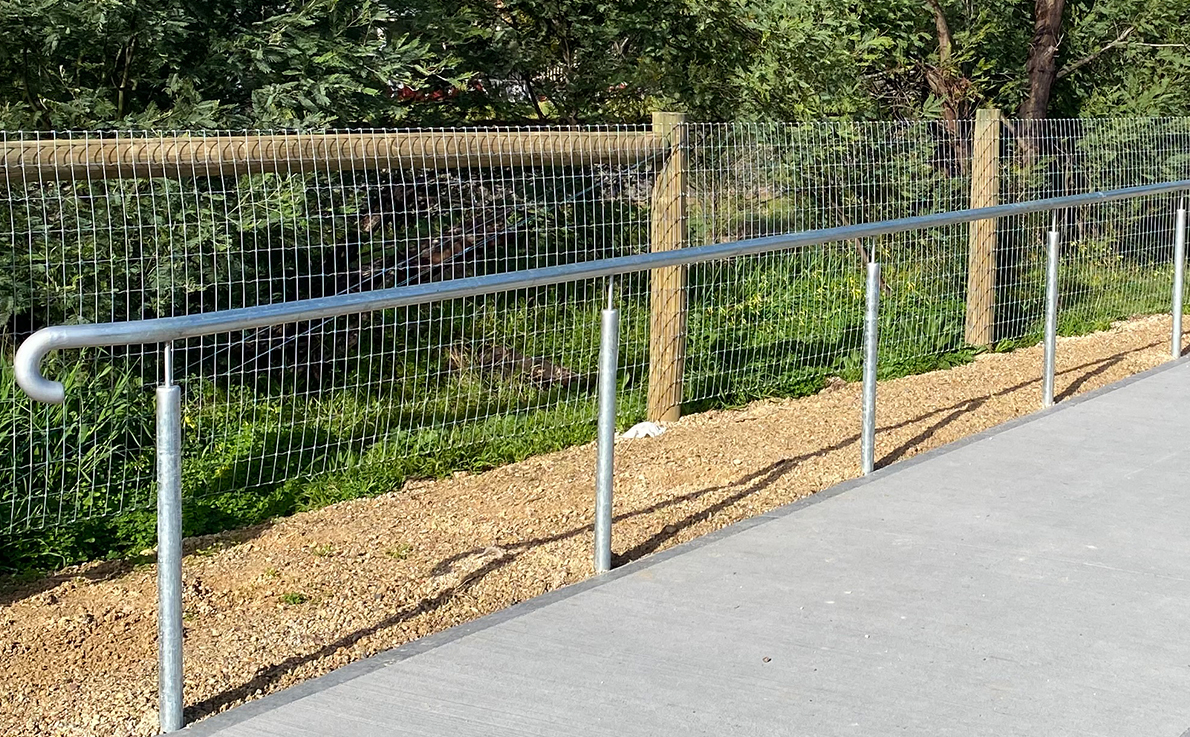 F20 Pedestrian Fencing | Urban Design Group | Street Furniture Suppliers