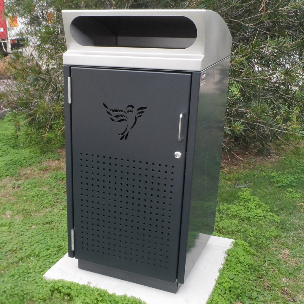 Darebin Litter Bin – BN330 | Urban Design Group | Park Furniture