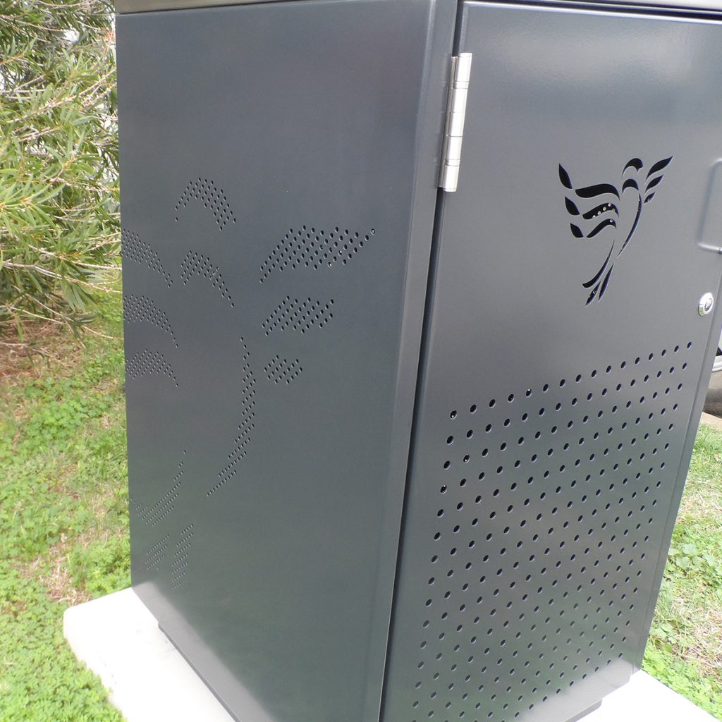 Darebin Litter Bin – BN330 | Urban Design Group | Park Furniture