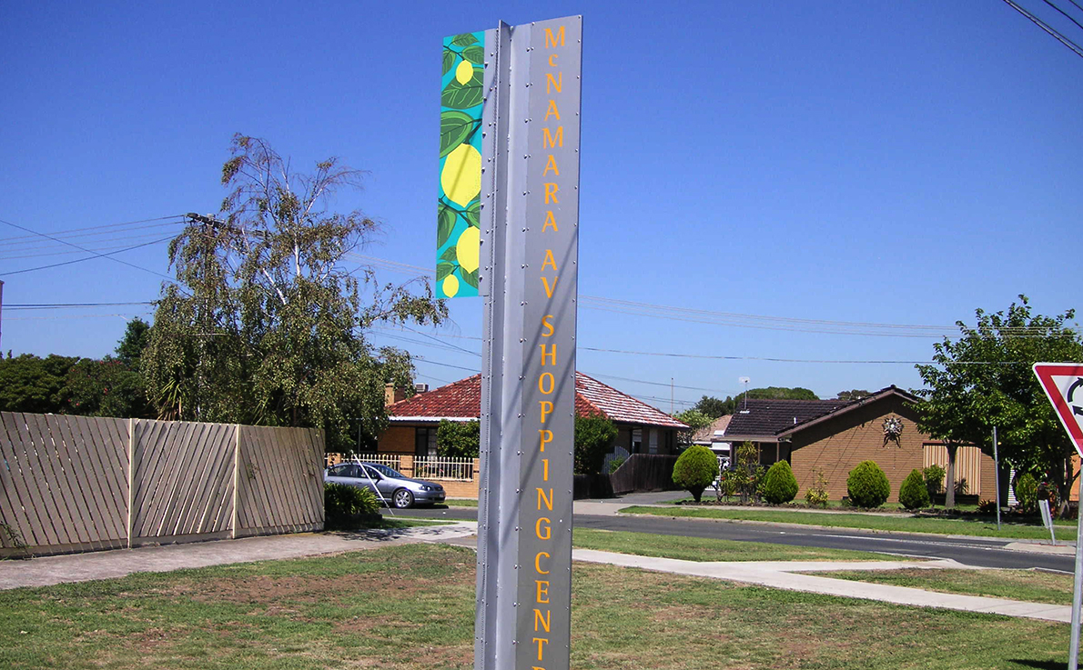 Signage - Pole - Urban Design Group