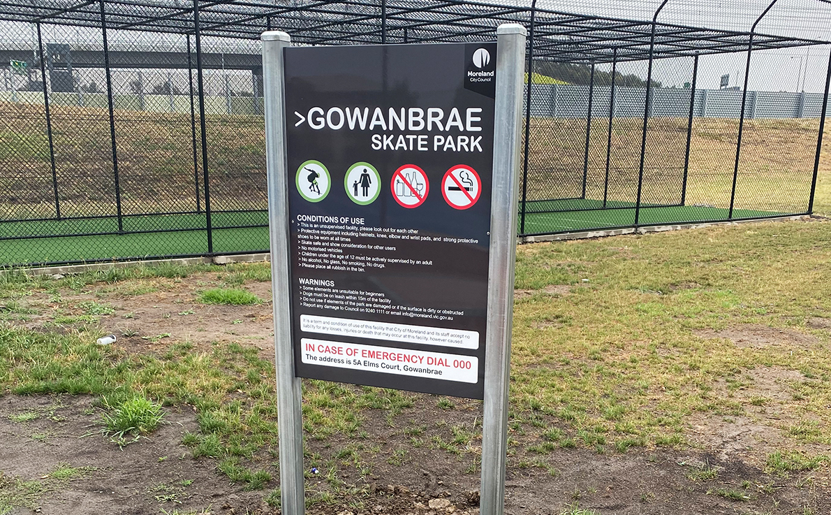 Signage - Pole - Urban Design Group