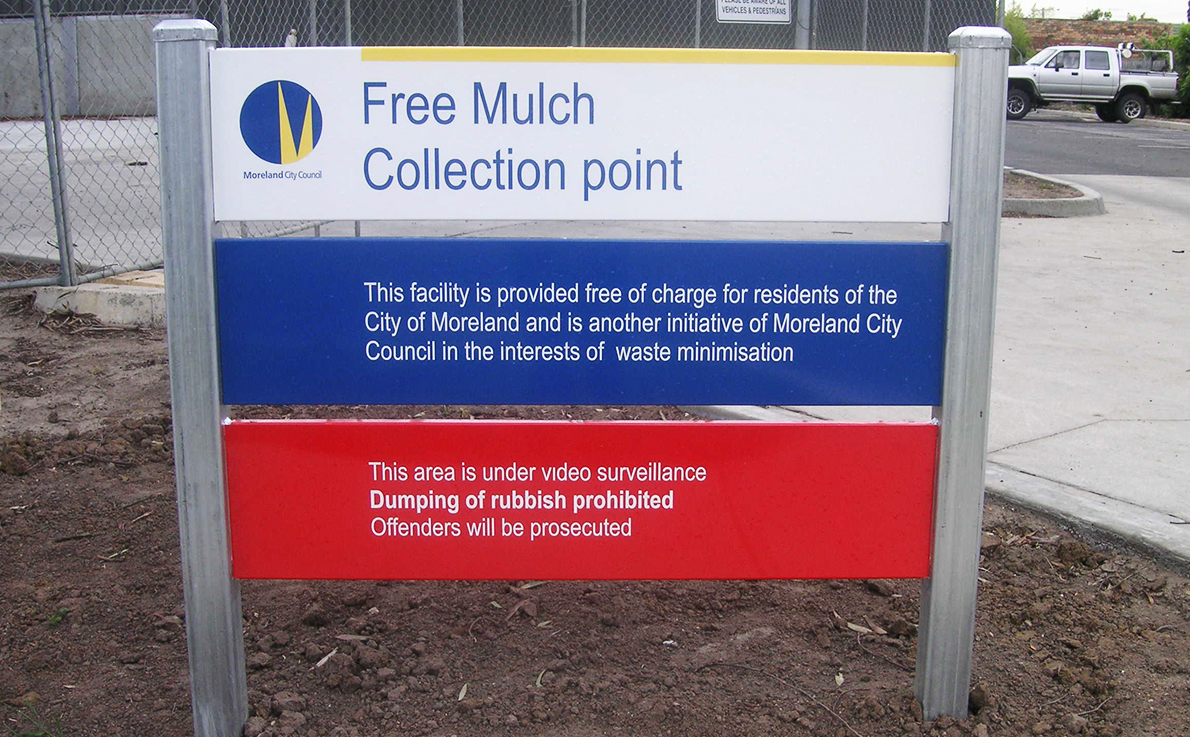 Signage - Pole - Urban Design Group